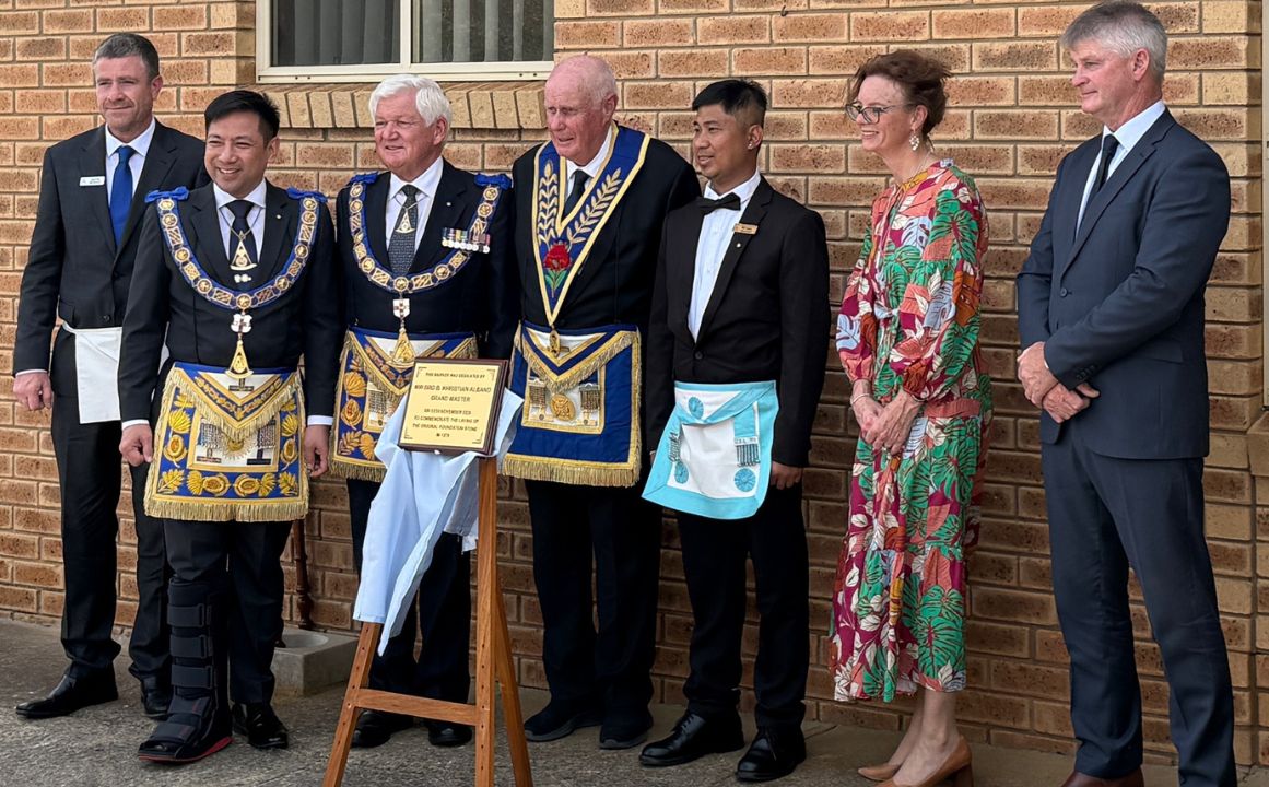 Freemasons Mark 150 Years of Resilience with Re-Enactment